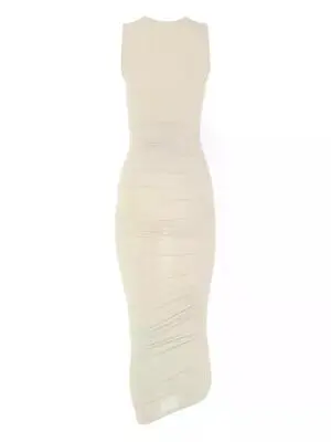 Wolford Drape Midi Dress - Neutrals