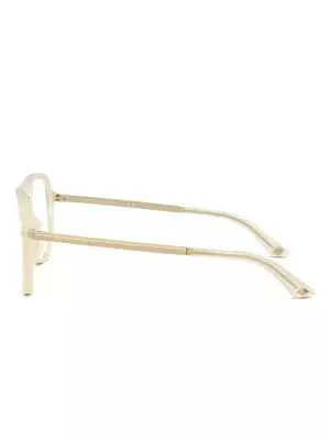 JIMMY CHOO Pilot Frame Glasses - Neutrals