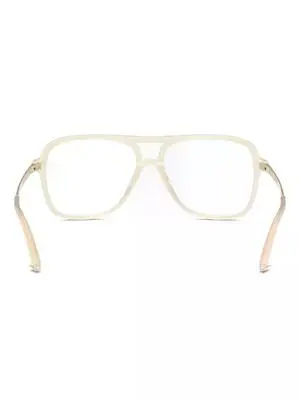 JIMMY CHOO Pilot Frame Glasses - Neutrals