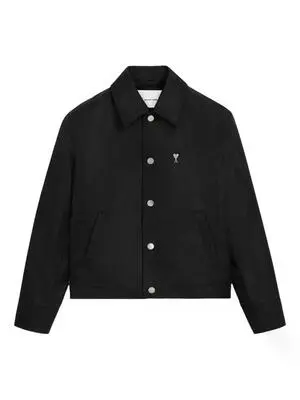 Ami De Coeur Button-fastening Jacket - Black