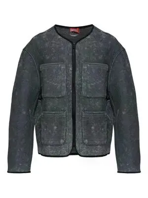 DIESEL® Zip-front Jacket With Pockets