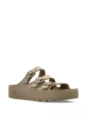 BIRKENSTOCK Florida Buckle Strap Sandals - Neutrals
