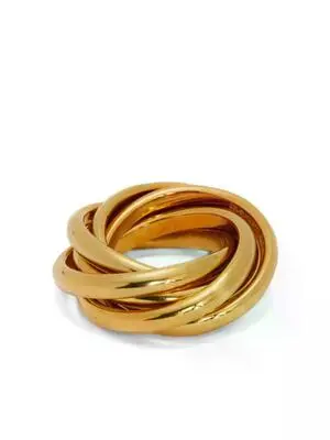 JIL SANDER Multi-layer Ring - Gold