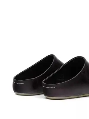 MAISON MARGIELA Stitched Leather Flat Mules