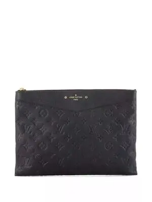 LOUIS VUITTON Daily Monogram Empreinte Leather Pouch