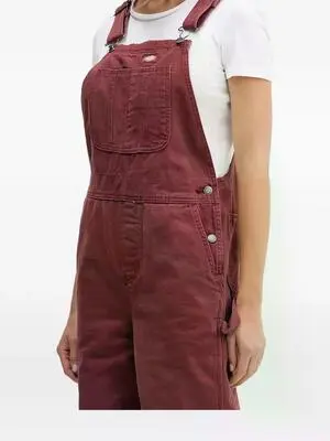 Dickies Cotton Jumpsuit - Red
