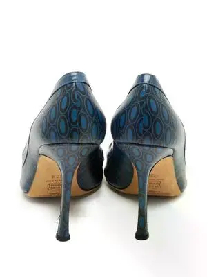 JIMMY CHOO Peep-toe Pumps With Bow Detailing