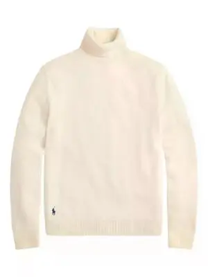 Polo Ralph Lauren Embroidered Roll-neck Sweater