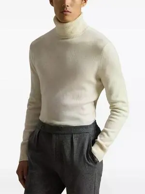 Polo Ralph Lauren Embroidered Roll-neck Sweater