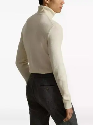 Polo Ralph Lauren Embroidered Roll-neck Sweater