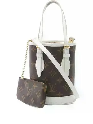 LOUIS VUITTON 2021 Monogram Bucket Bag - Brown