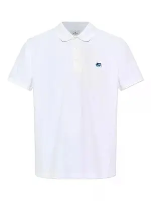 Etro Logo Polo Shirt - White