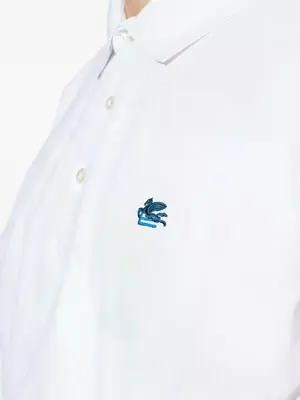 Etro Logo Polo Shirt - White