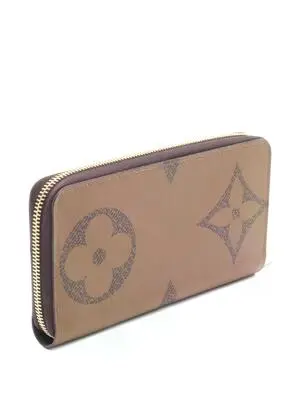 LOUIS VUITTON 2010s Zippy Monogram Wallet - Brown