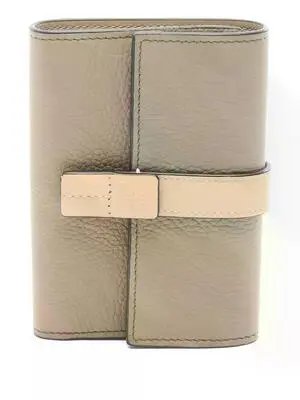 Loewe Tri-fold Leather Wallet - Neutrals