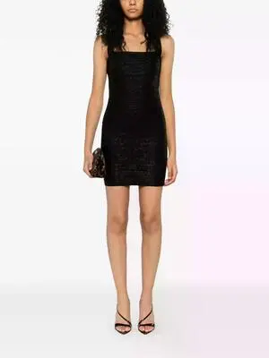 Herve Leger Crossover Strap Dress