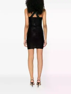 Herve Leger Crossover Strap Dress