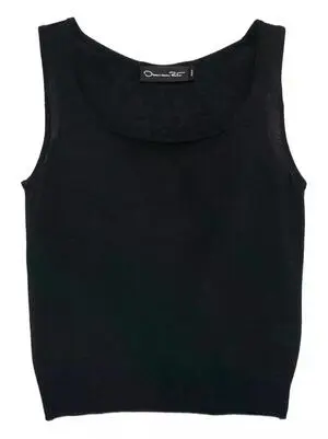 Oscar De La Renta Ribbed Tops