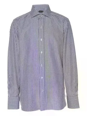 TOM FORD Cotton Check Shirt
