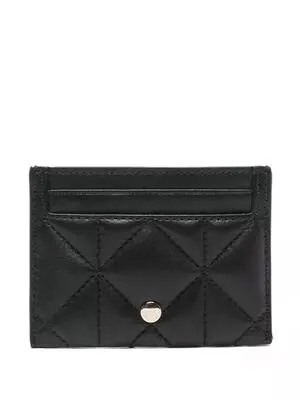 Mulberry Quilting Credit Card Wallet - Black