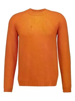 Fendi Long-sleeve Crewneck Sweater
