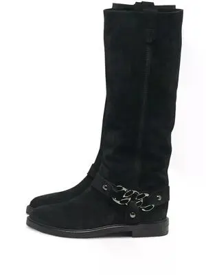 Casadei Chain Link Detailing Boots For Women