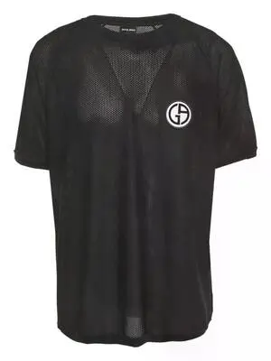 Giorgio Armani Logo-patch T-shirt