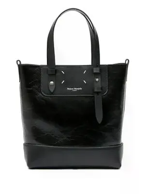 MAISON MARGIELA Vertical Strap Tote Bag - Black