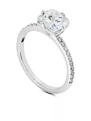 JEWELS AFICIONADO 18k White Gold Diamond Engagement Ring