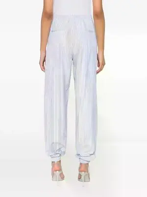 Attico Stripe Pull-on Track Pants - White
