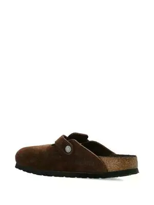 BIRKENSTOCK Boston Suede Clogs