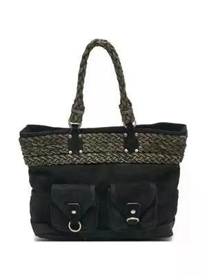 Loewe Braided Suede Tote Bag