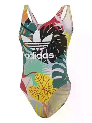 Adidas Tropicalage-print Bodysuit