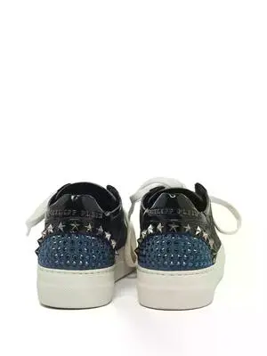 Philipp Plein Panelled Studded Sneakers