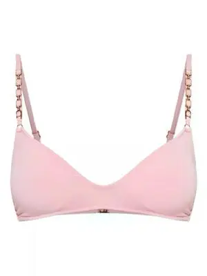 Melissa Odabash Chain Lima Bikini Top - Pink