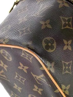 LOUIS VUITTON Vanity Case Monogram Canvas Mini Pouch