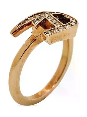 AIGNER Vintage Crystal-embellished Ring