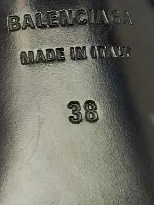 Balenciaga Logo-print Ankle-strap Sandals