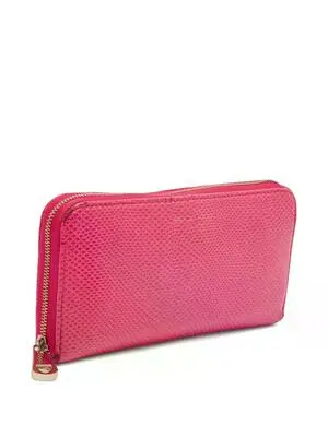 ASPINAL OF LONDON Zipped Wallet - Pink