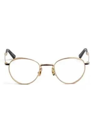 Matsuda M3164 Round Frame Glasses - Gold