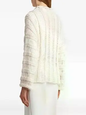 Khaite Birch Stand-collar Sweater
