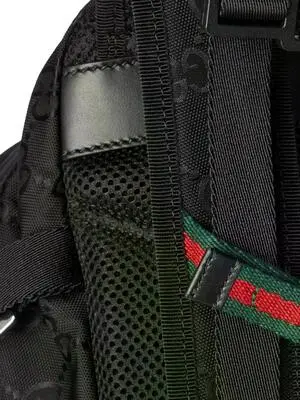 Gucci Gg-jacquard Web-detail Backpack