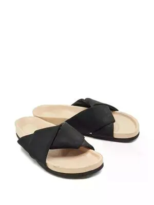 Celine Twist-strap Slides