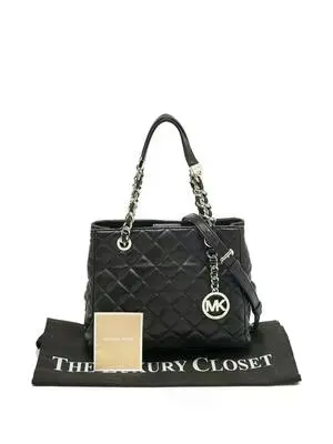 Michael Kors Susannah Quilted Leather Tote