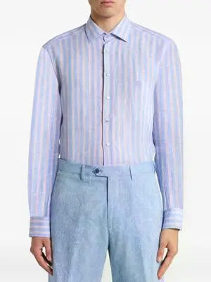 Etro Striped Linen Shirt