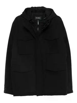 Karl Lagerfeld Flap-pocket Hooded Jacket