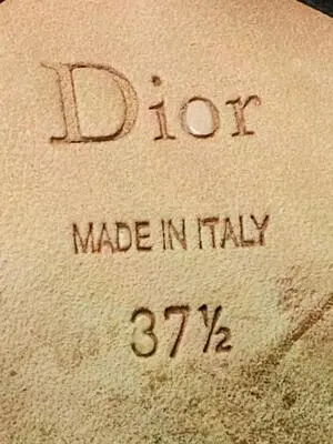 Dior Leather Ankle-tie Boots