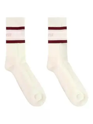 MARANT Striped Socks - Neutrals