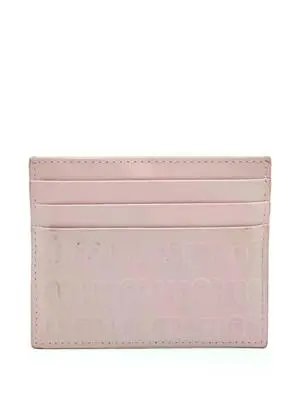 Miu Miu Embossed-monogram Card Holder