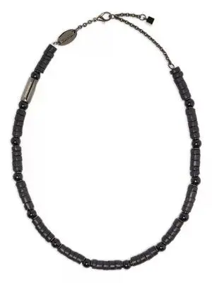 Dsquared2 Beaded Necklace - Black